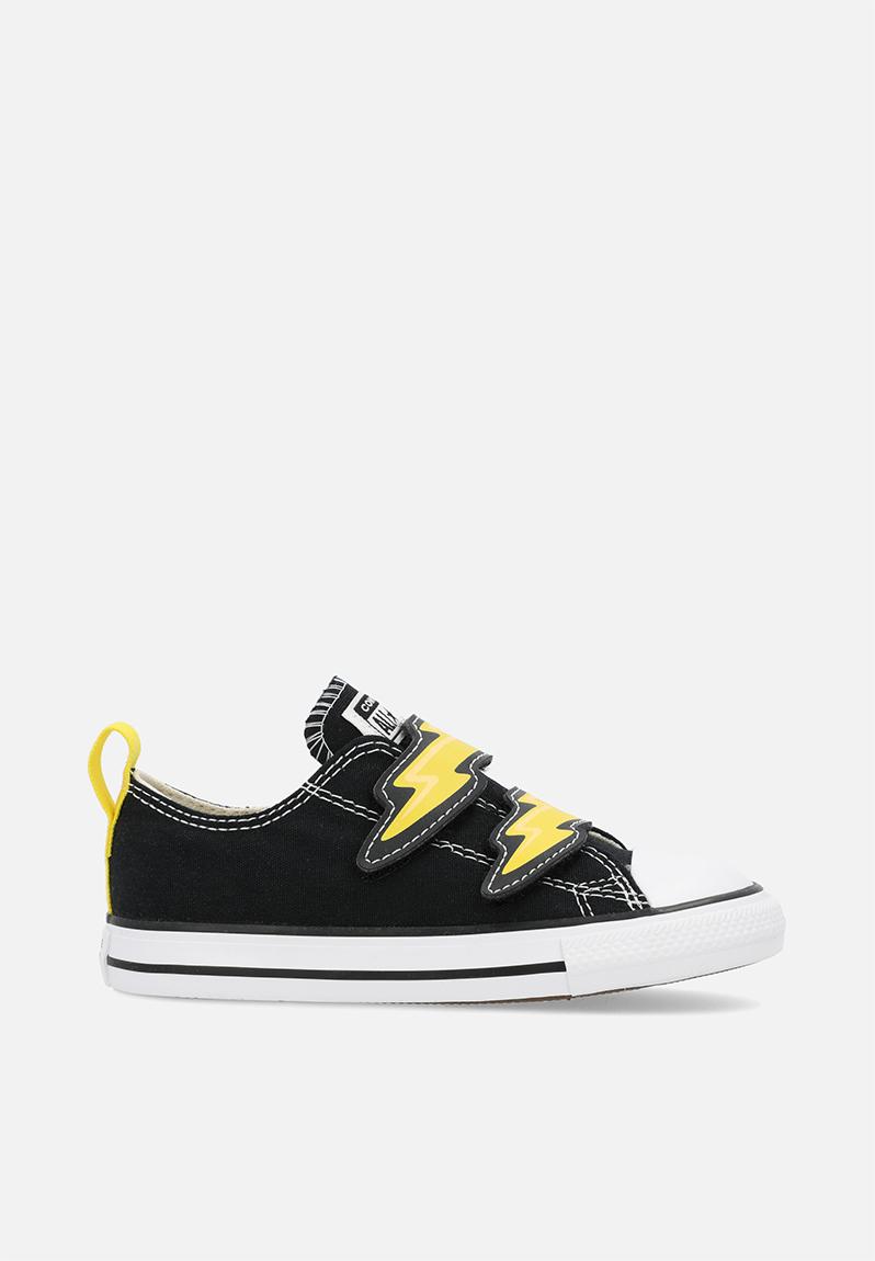 Chuck taylor all star electric bolt easy-on - black/golden wren/natural ...