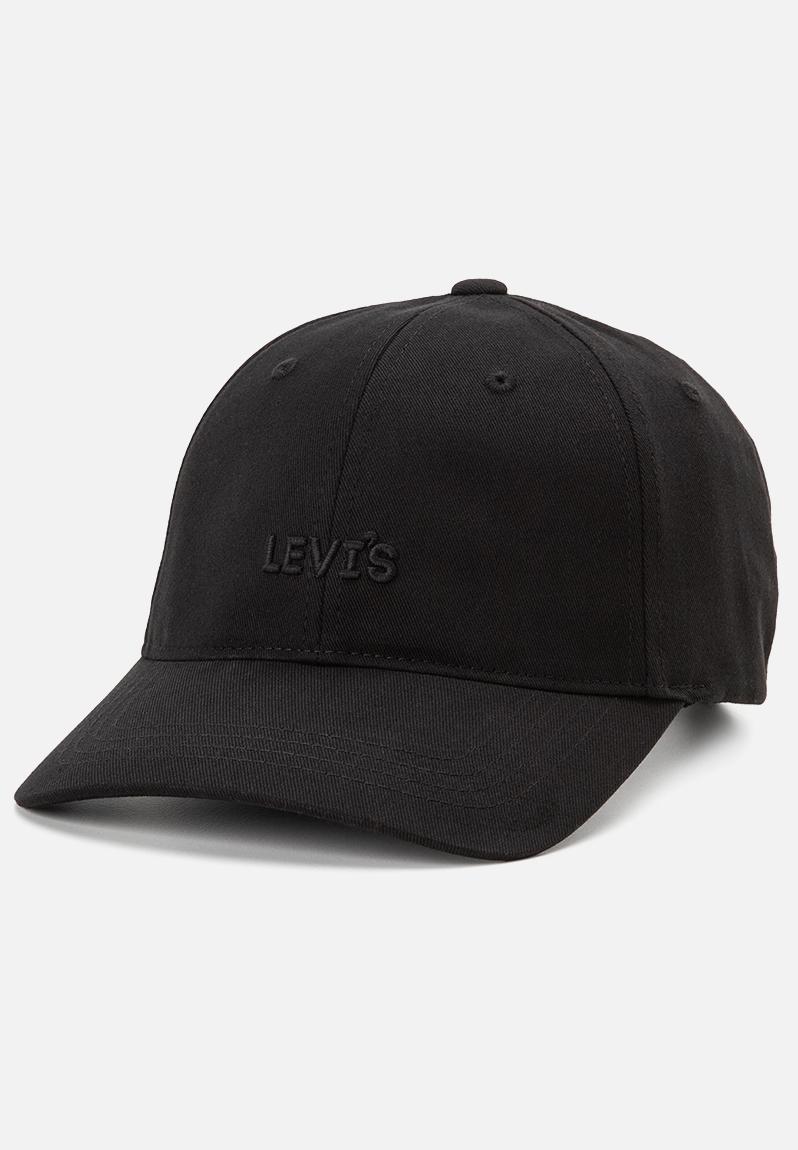 Headline Logo Flexfit Cap 59 - Regular Black Levi’s® Headwear ...