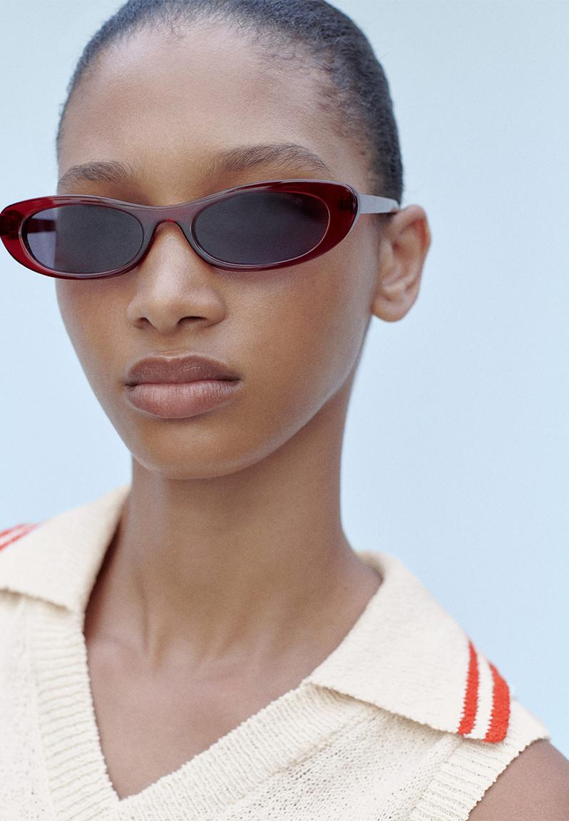 Sunglasses camela - red MANGO Eyewear | Superbalist.com