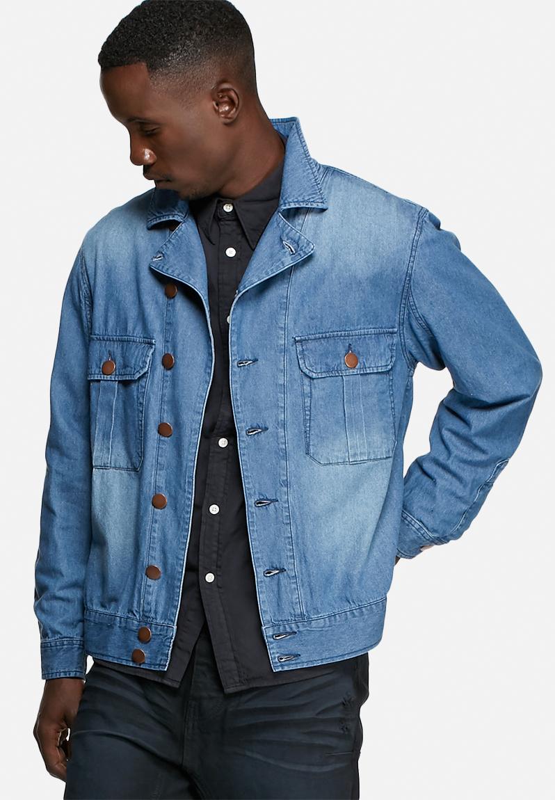 Mr Austin Jacket - Bleu Ivy