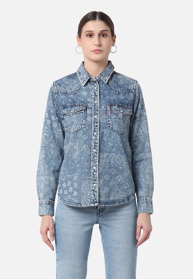 The ultimate western emme patchwork - bandana indigo