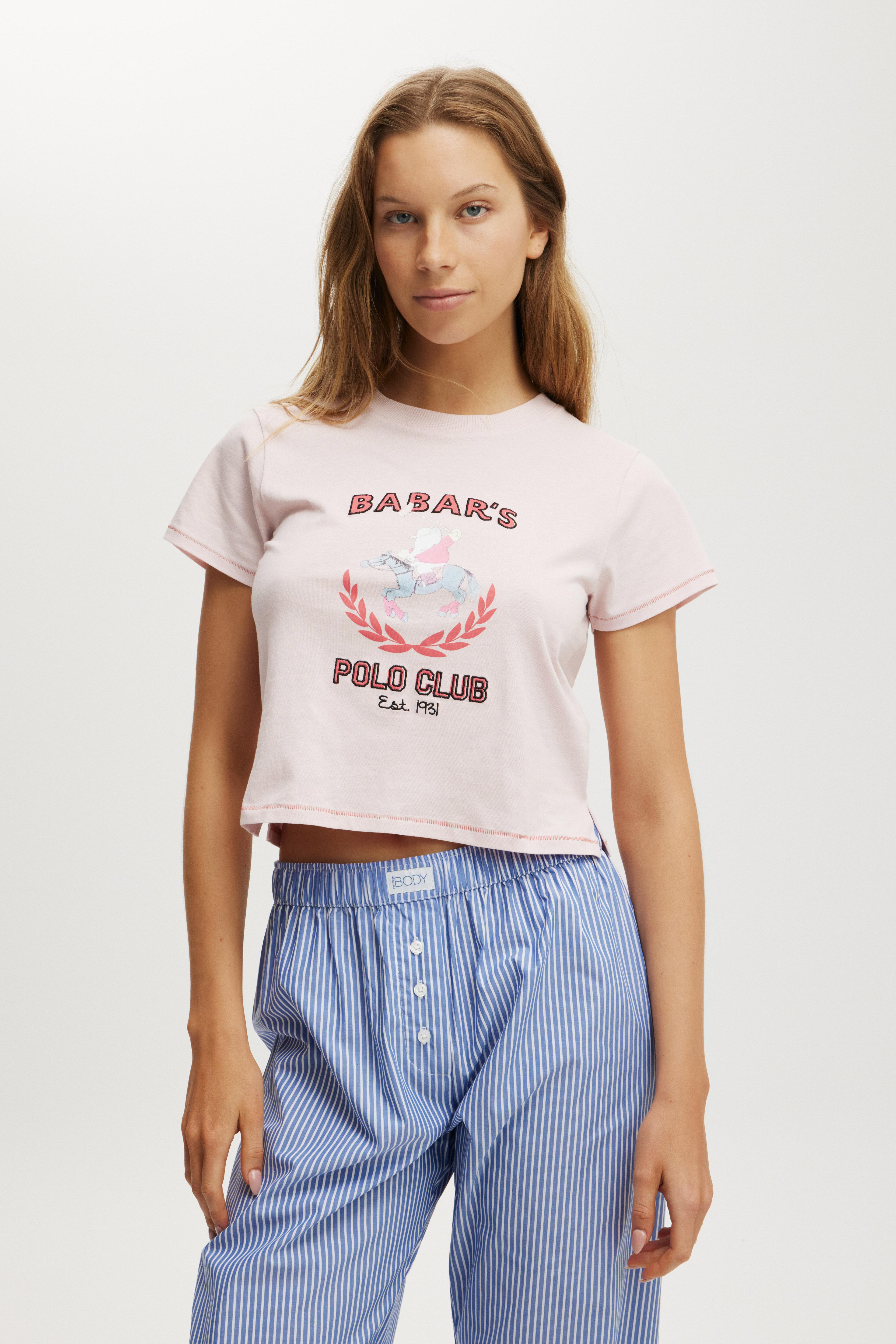90 S Sleep Tee - Lcn Bab / Babar Polo Club