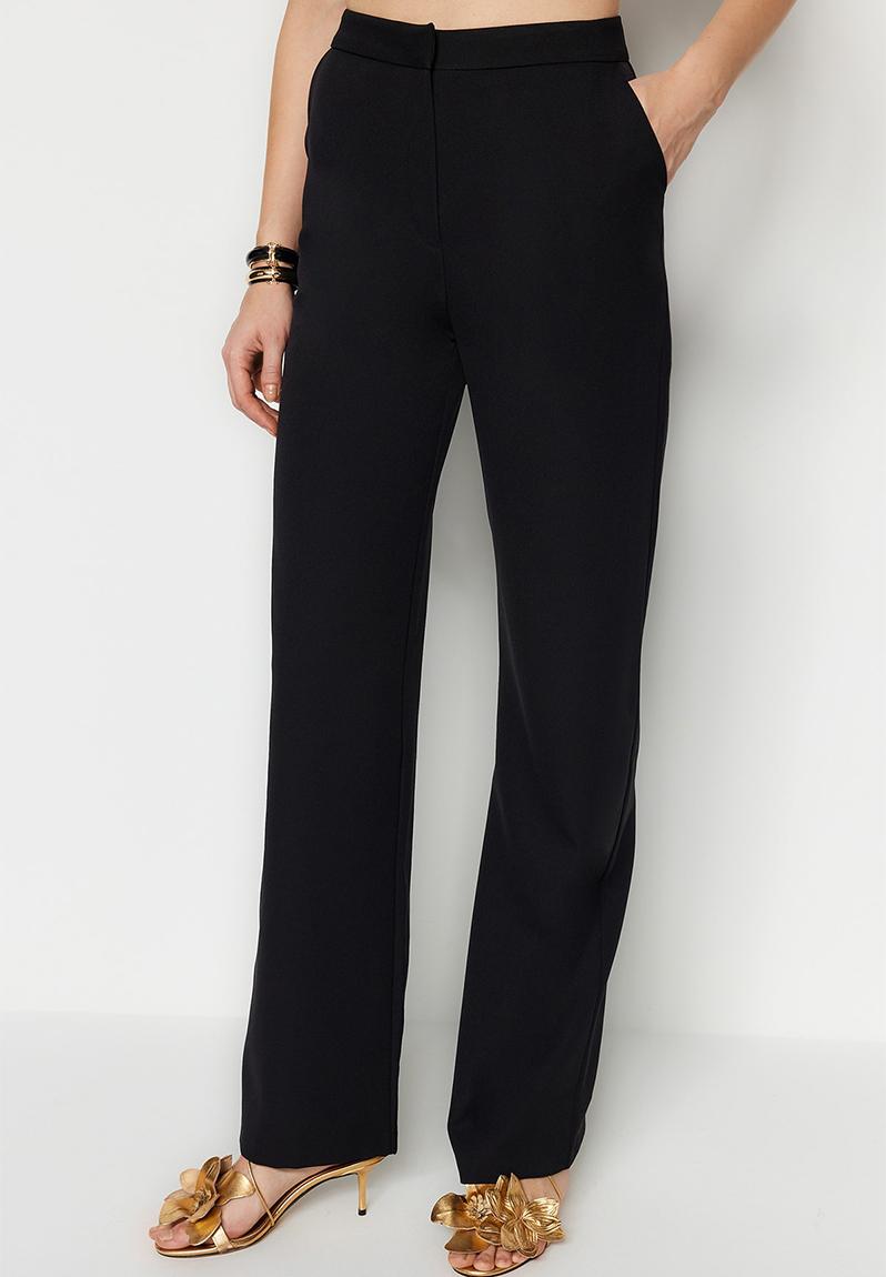 Pipe trousers - black