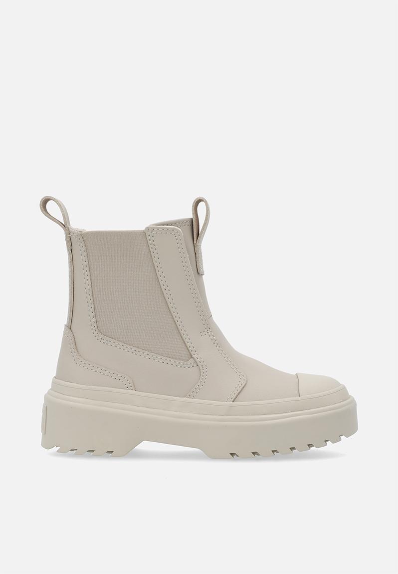 Chuck taylor all star lugged leather chelsea boot - papyrus/papyrus/papyrus