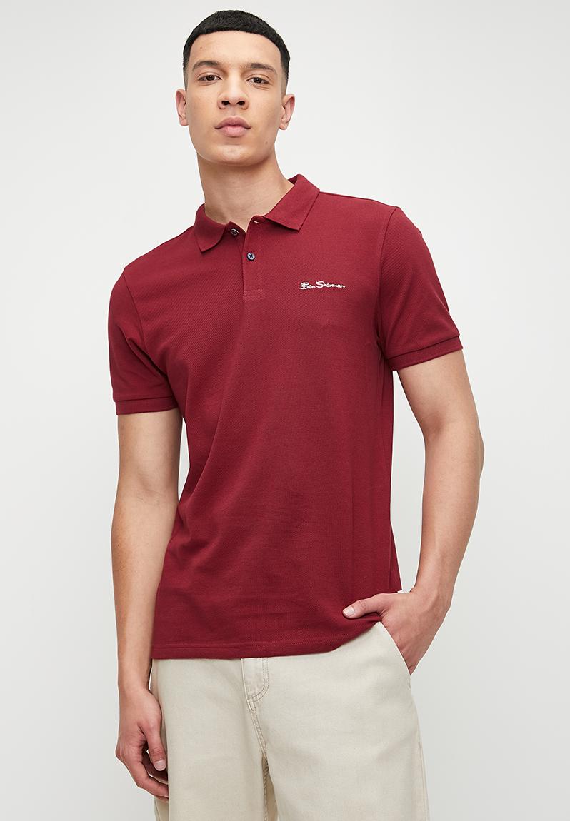 Ben Polo S/S - Berry