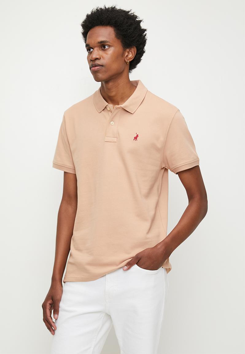 Carter ss pique golfer - pink