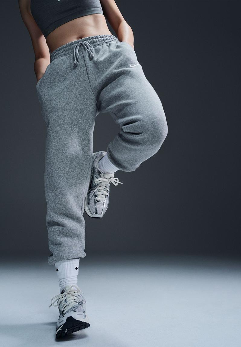 Nike Sportswear Phoenix Fleece - Dk Grey Heather/Sail