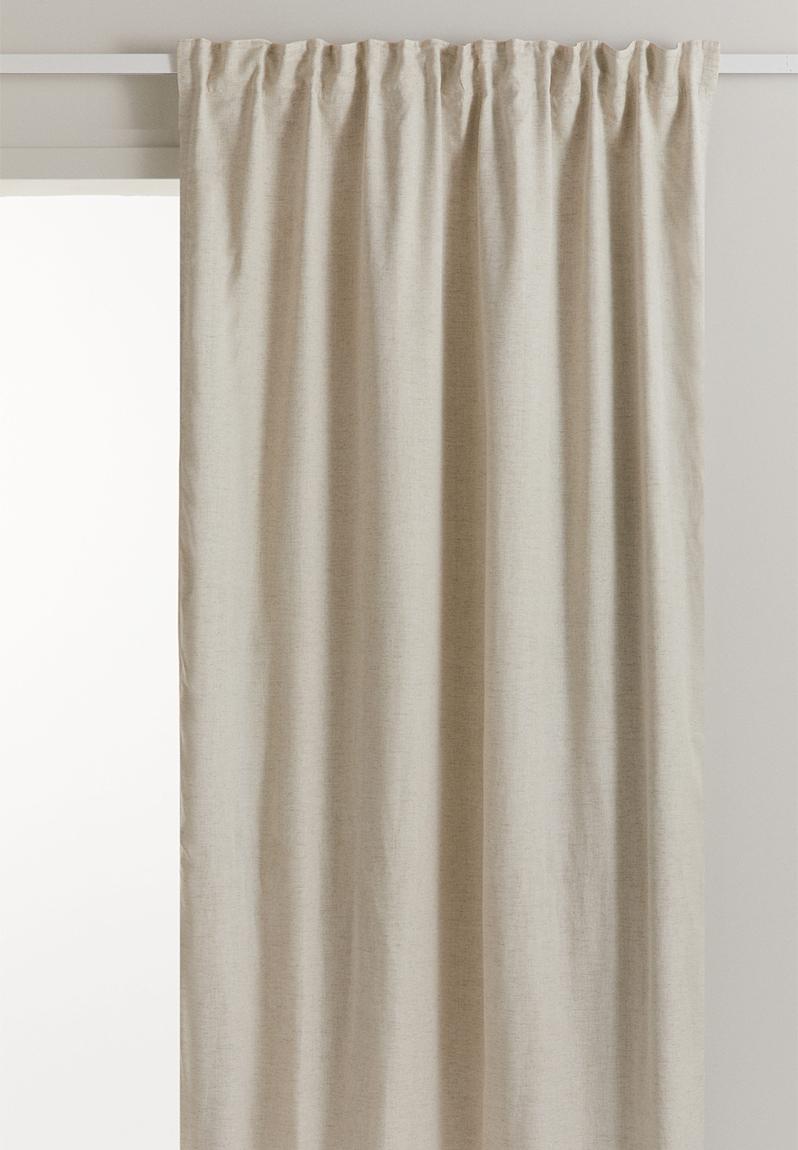 2-pack blackout lyocell-blend curtains - white - 1238921002