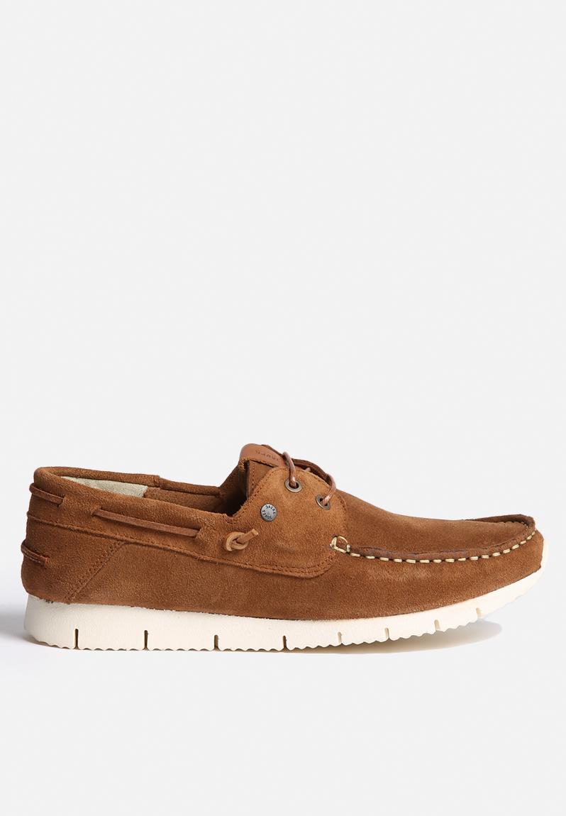 Larco Suede Casual Shoe - cognac Jack & Jones Slip-ons and Loafers ...