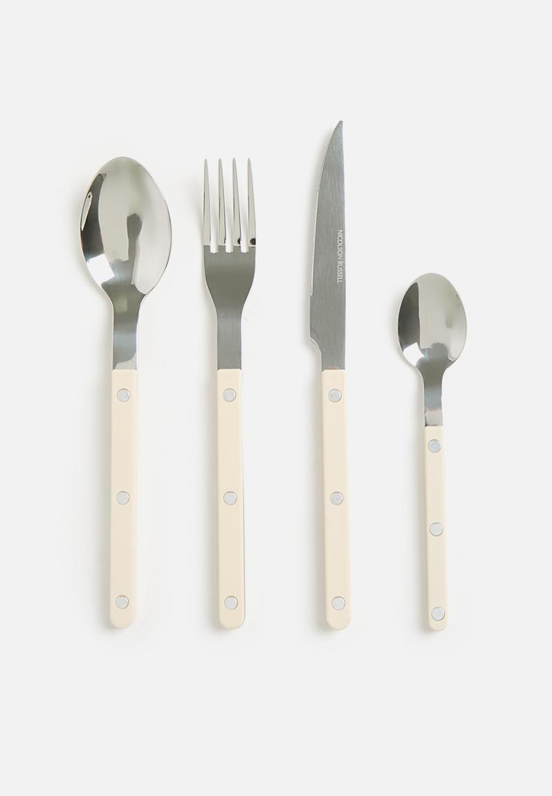 Louisiana 16pc cutlery set - ivory