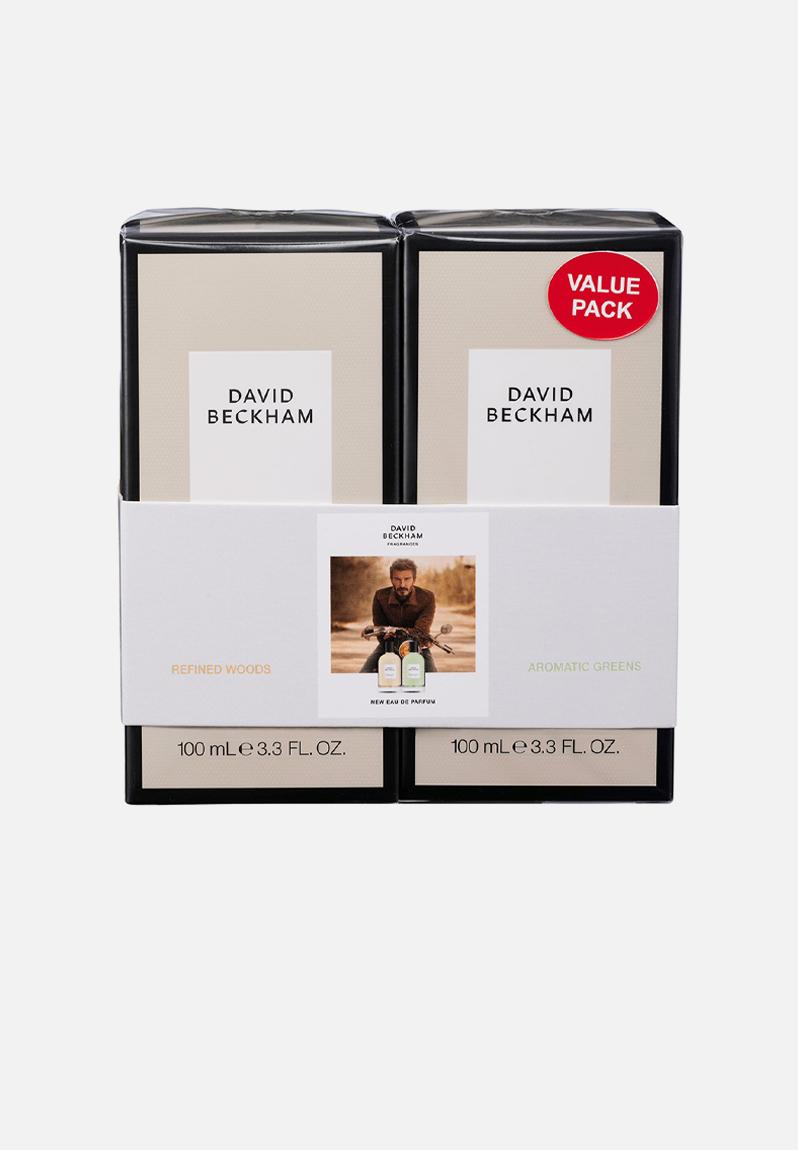 David Beckham Collection Edp Gift Set - Aromatic Greens+Refined Woods