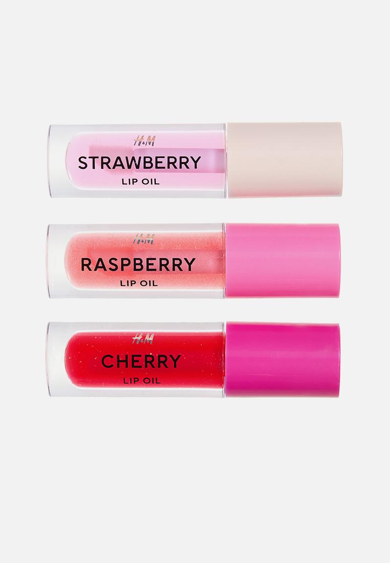 3-pack lip oil kit - pink,multi - 1229959003 H&M Lips | Superbalist.com