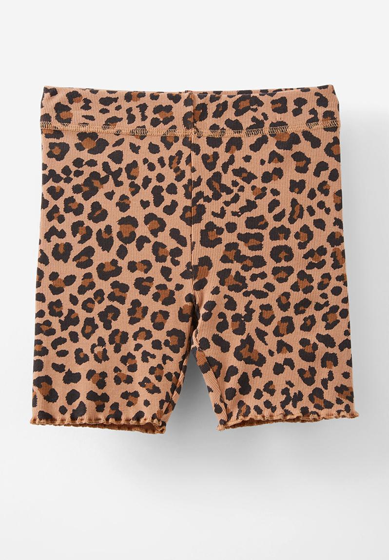 Hailey bike short - taupy brown/leopard Cotton On Shorts | Superbalist.com