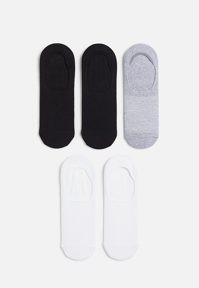 5-pack coolmax® socks - white/grey marl/black - 0871826015