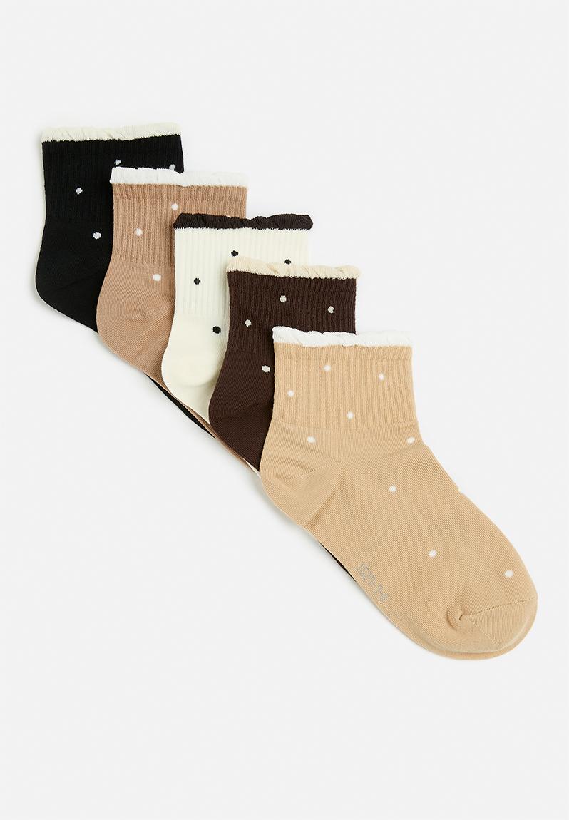 5 Pack sock set-brown Pop Candy Sleepwear & Underwear | Superbalist.com