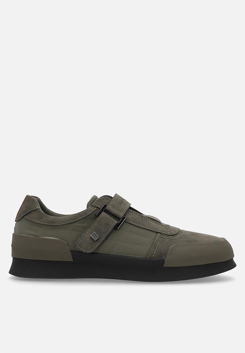 Valentino 14 Faux Nubuck/Nylon - Olive