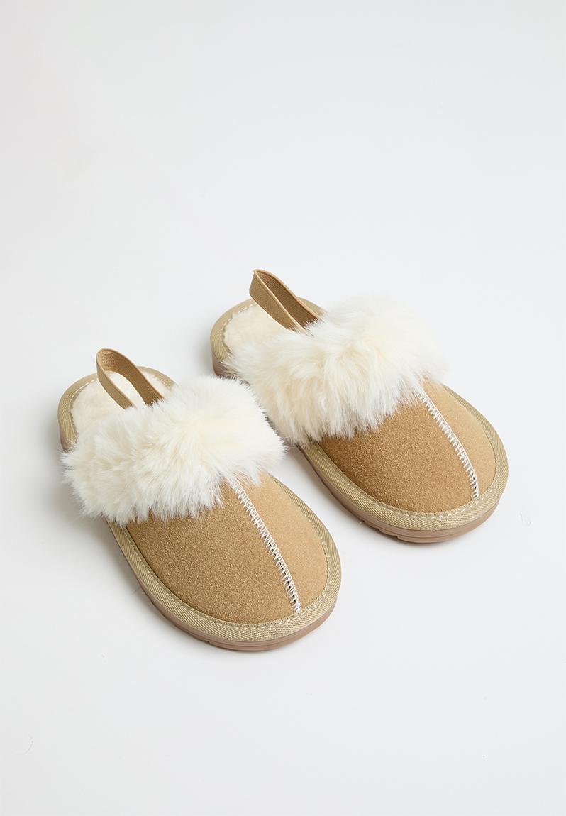 Shearlin lined sandals - brown