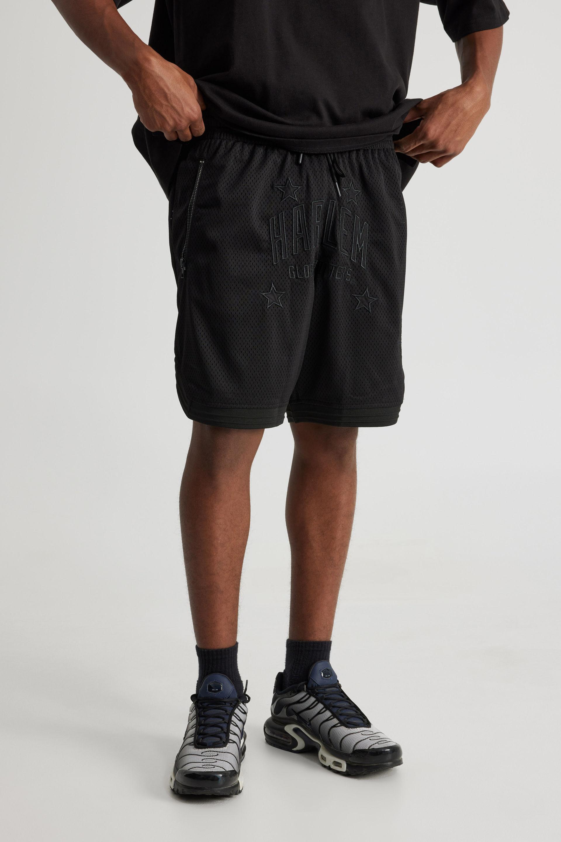 Harlem Globetrotters Basketball Short - Lcn Hgt Black / Harlem Stealth