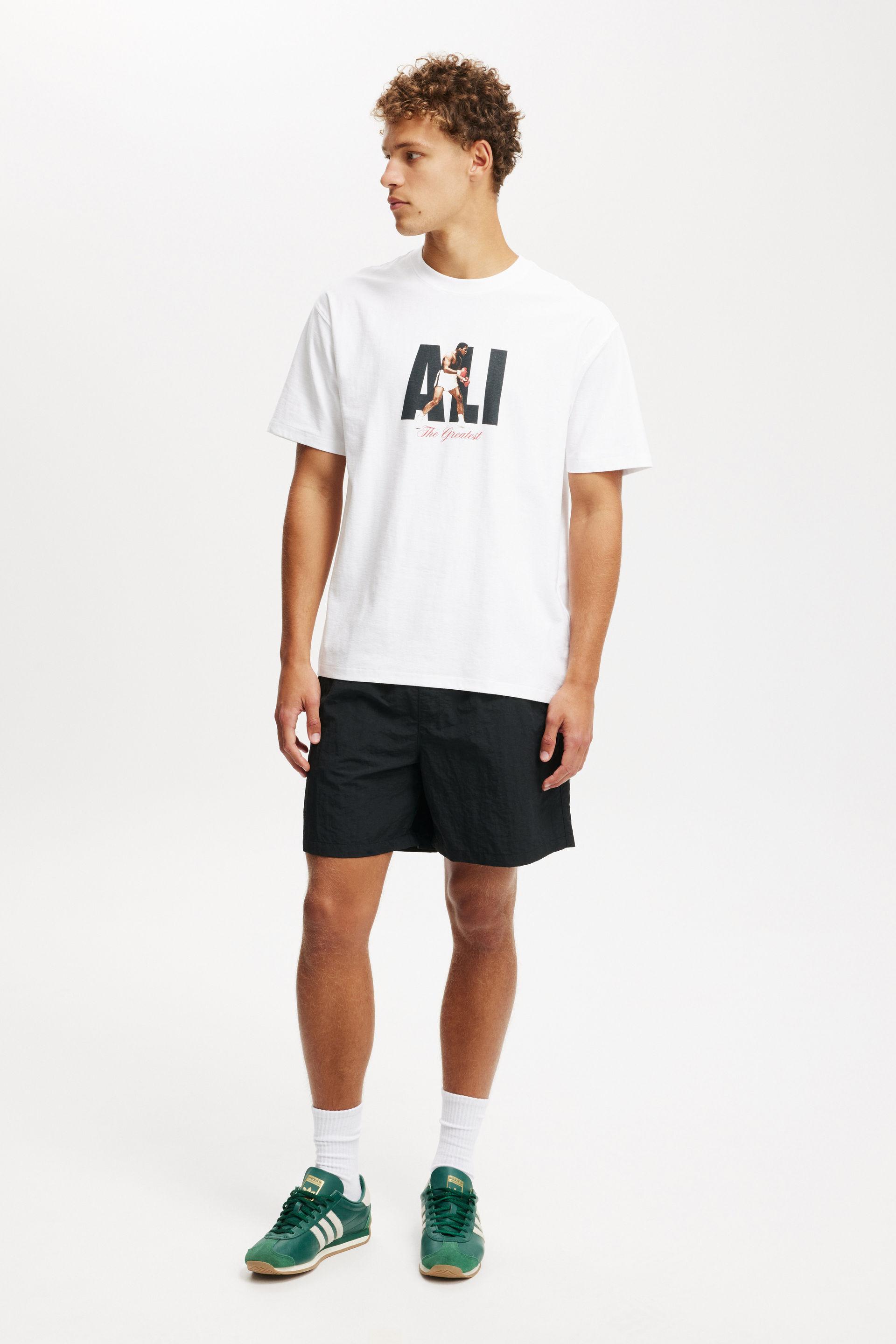 Ali loose fit t-shirt - lcn ali white/ali - the greatest