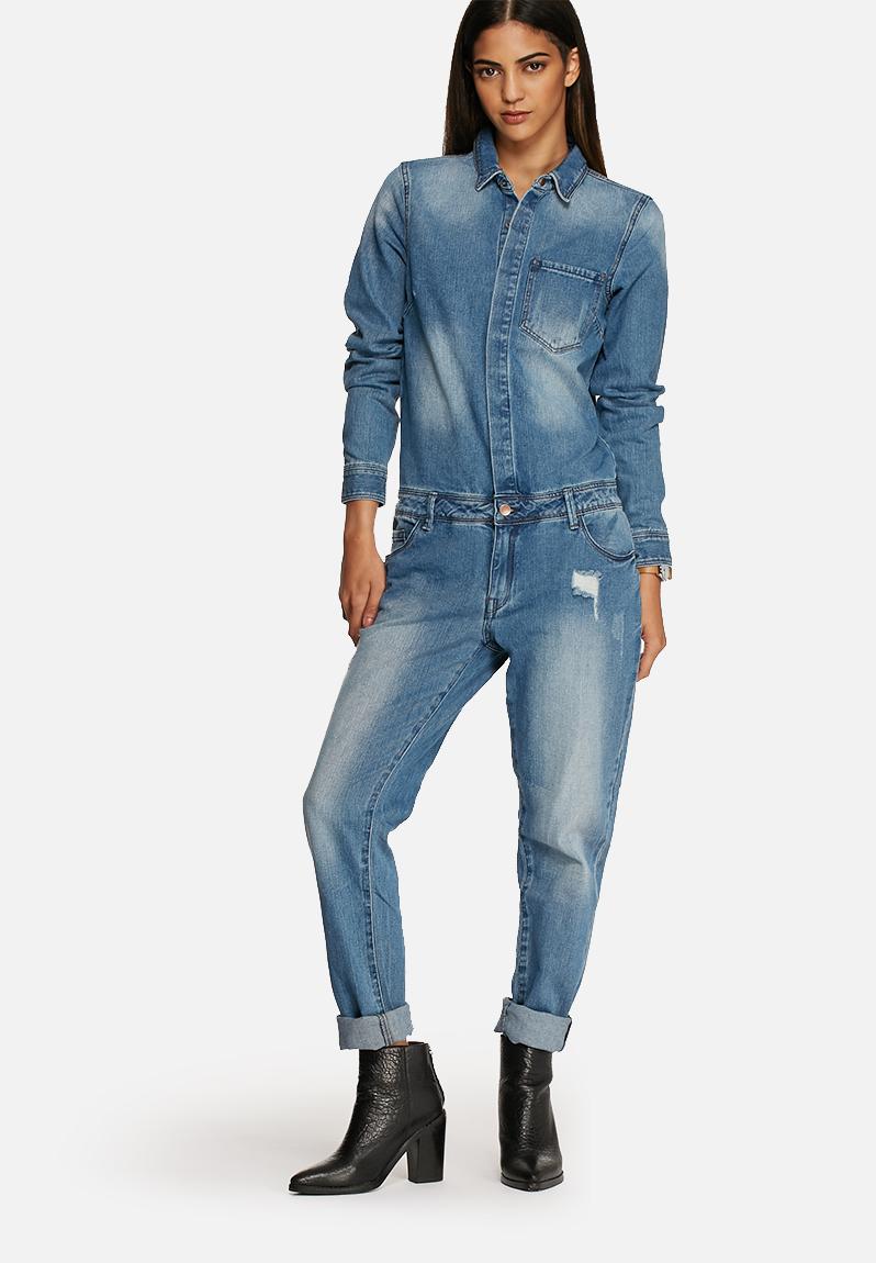 Special boilersuit - medium blue denim