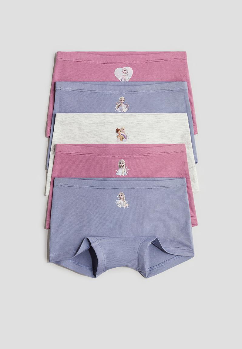 5-pack cotton boxer briefs - blue/frozen - 0783893074
