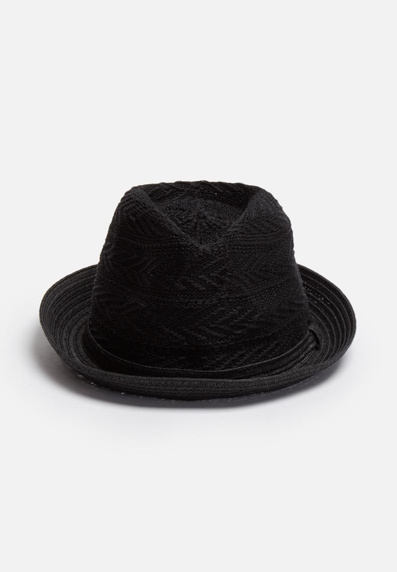 Elo straw hat - black ONLY Headwear | Superbalist.com