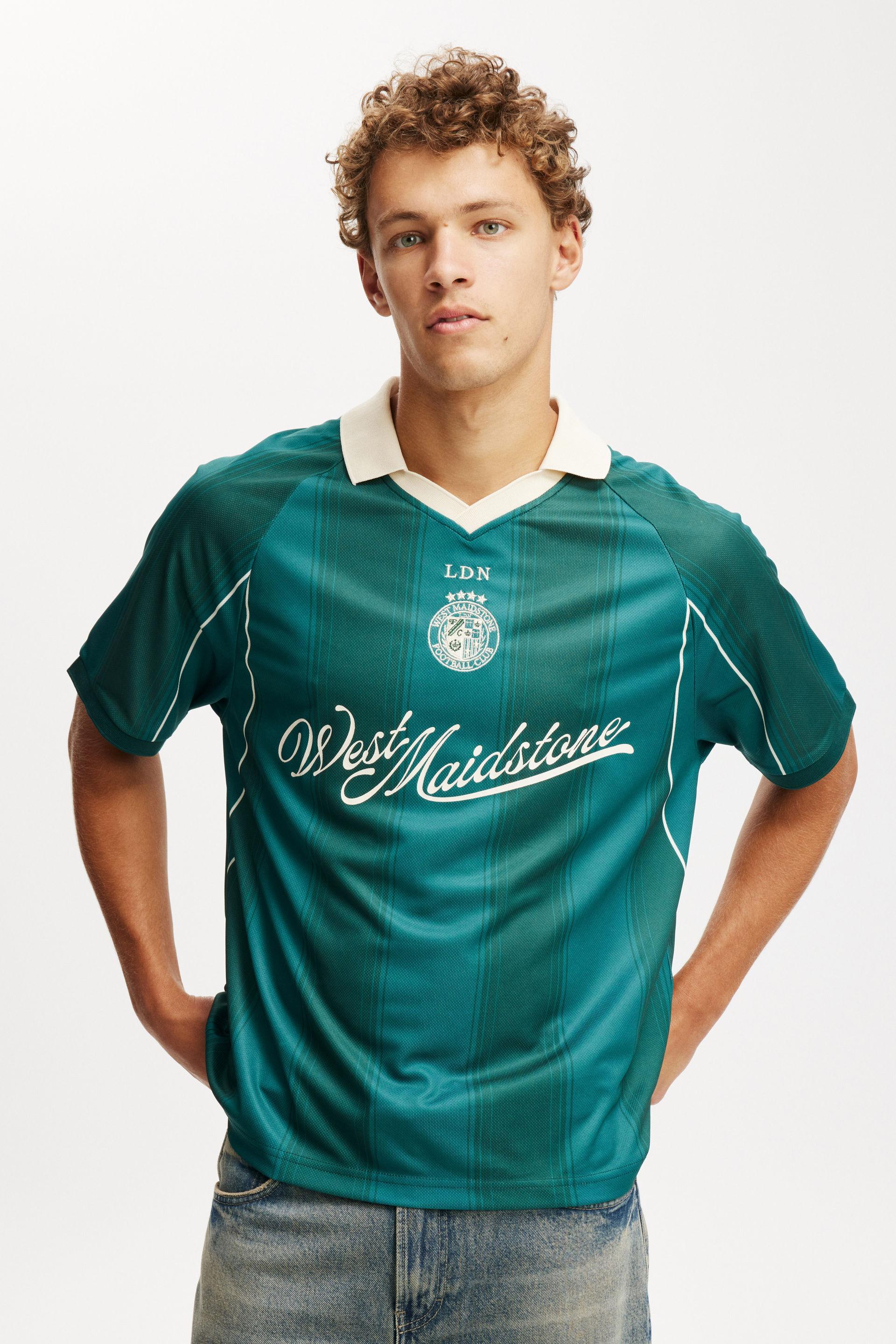 Soccer jersey - emerald/west maidstone