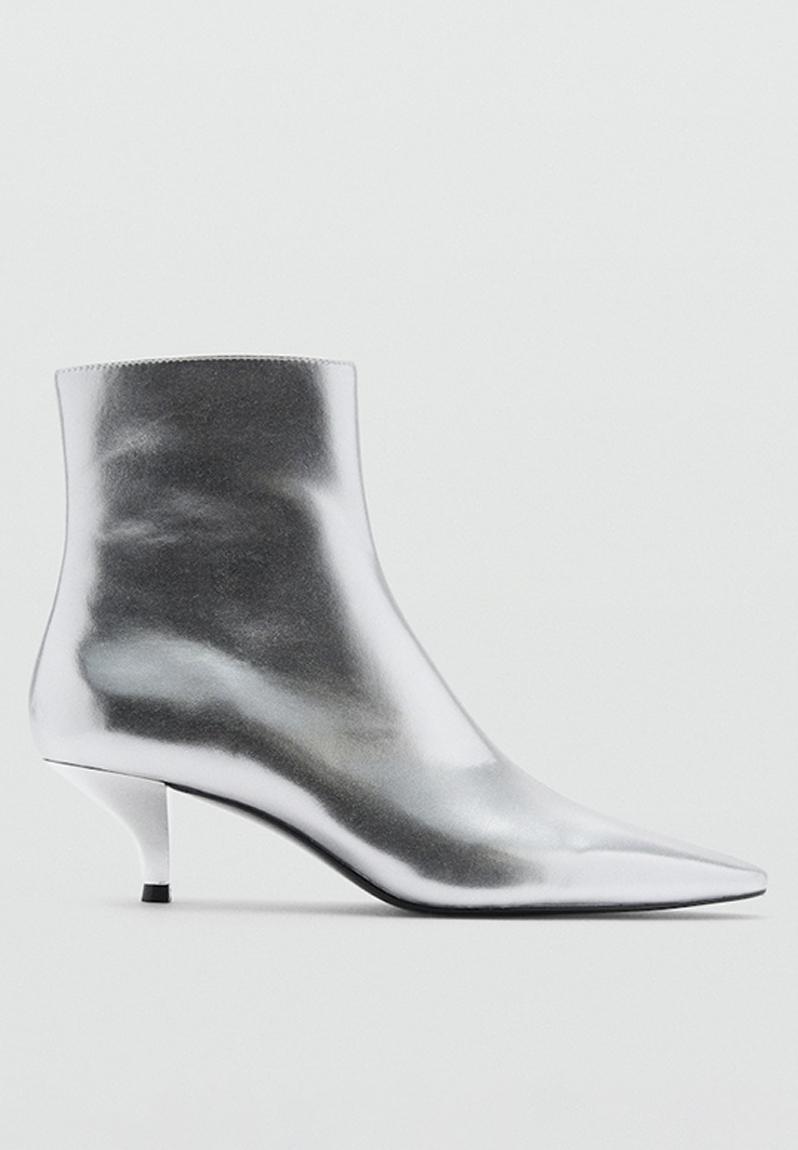 Ankle boot - silver
