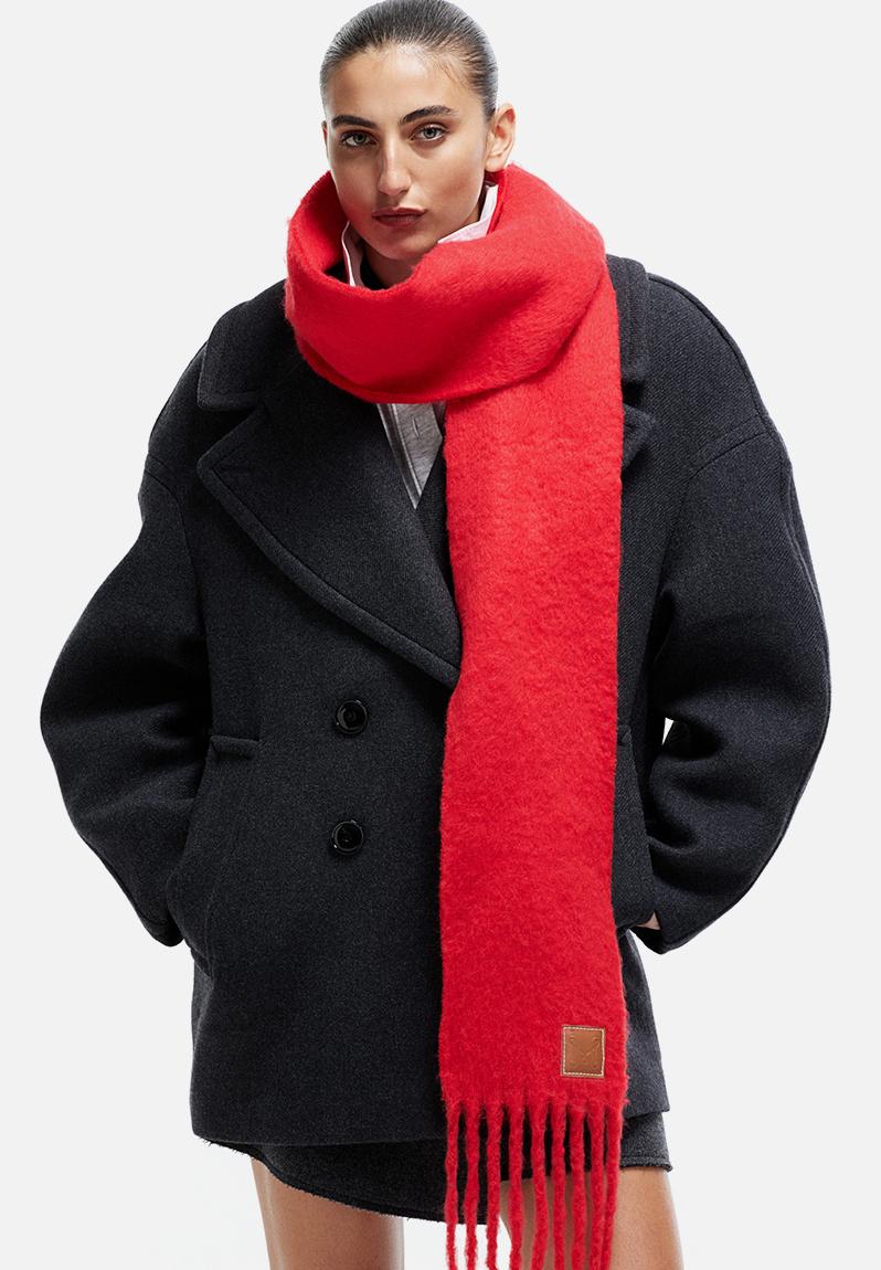 Fluffy scarf - Red - 1251133001
