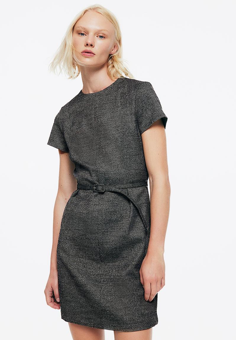 Belted dress - dark grey marl - 1240577003 H&M Formal | Superbalist.com