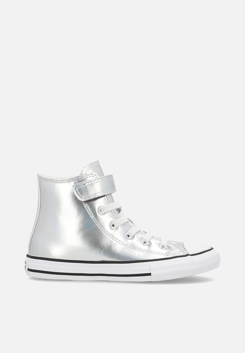 Chuck taylor all star metallic easy-on - silver/white/silver Converse ...