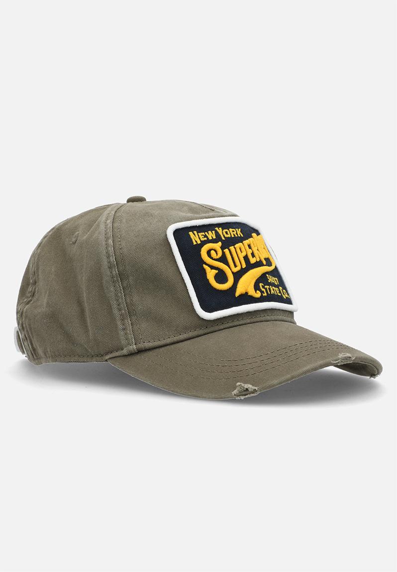 Graphic Trucker Cap - Khaki Green Superdry. Headwear | Superbalist.com
