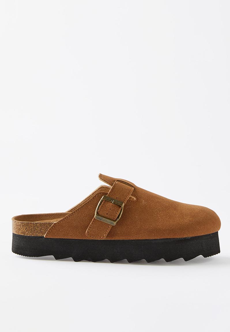 Rex flatform mule - desert tan