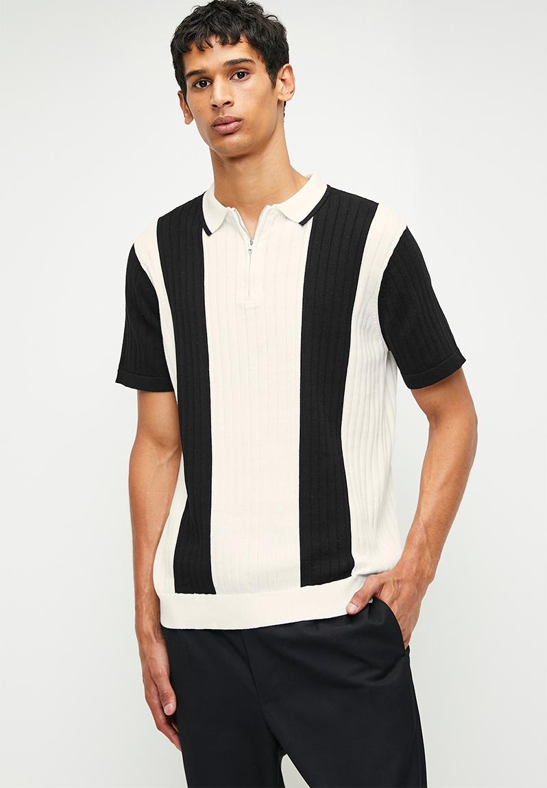 Knitwear - Cream/Jet Black