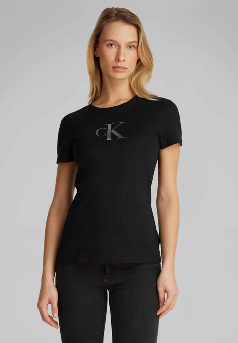 Gradient Ck Slim Tee - Ck Black