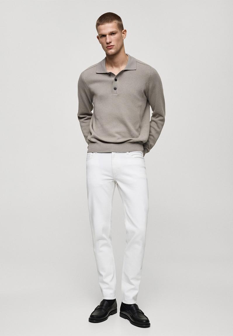 Jeans jan - white