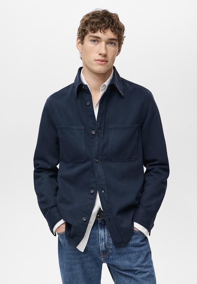 Overshirt jay - navy 1 MANGO Shirts | Superbalist.com