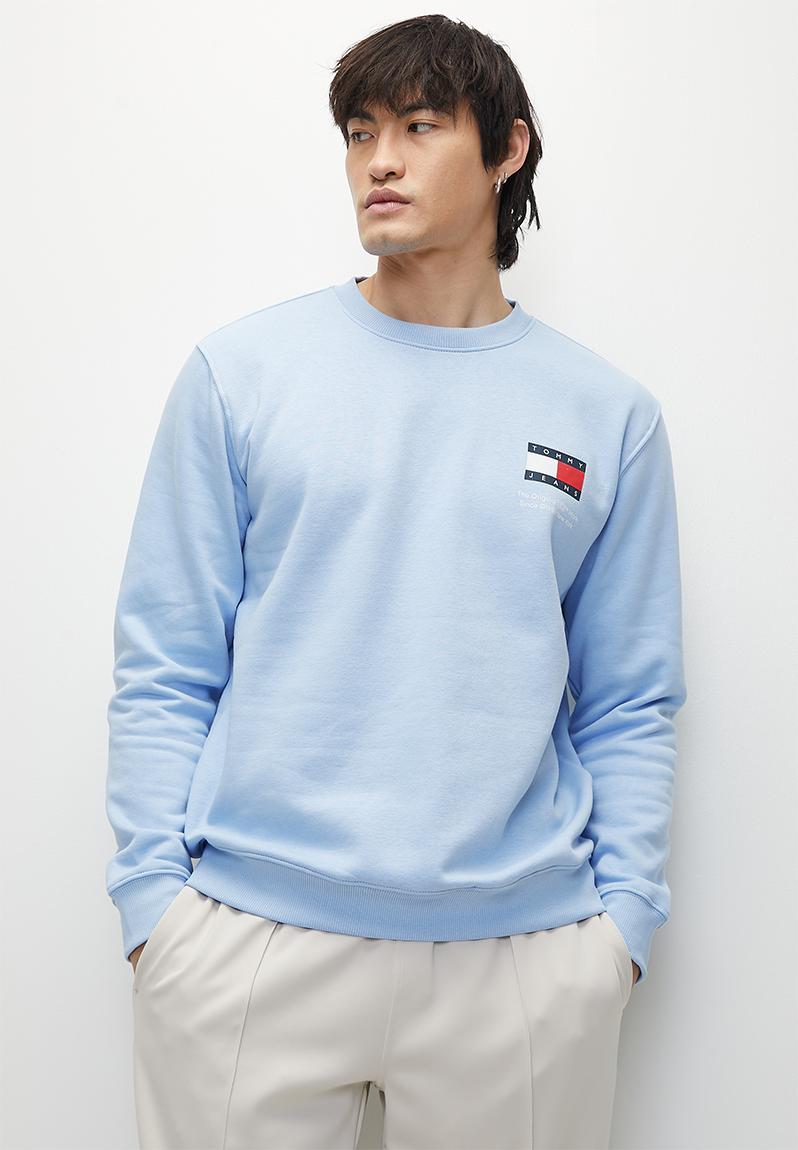 TJM REG ESSENTIAL FLAG CNECK EXT - Moderate Blue