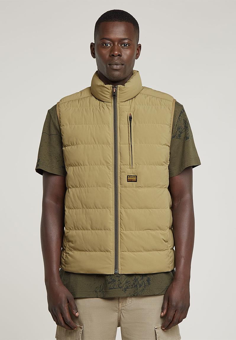 Foundation liner vest - khaki G-STAR Jackets | Superbalist.com