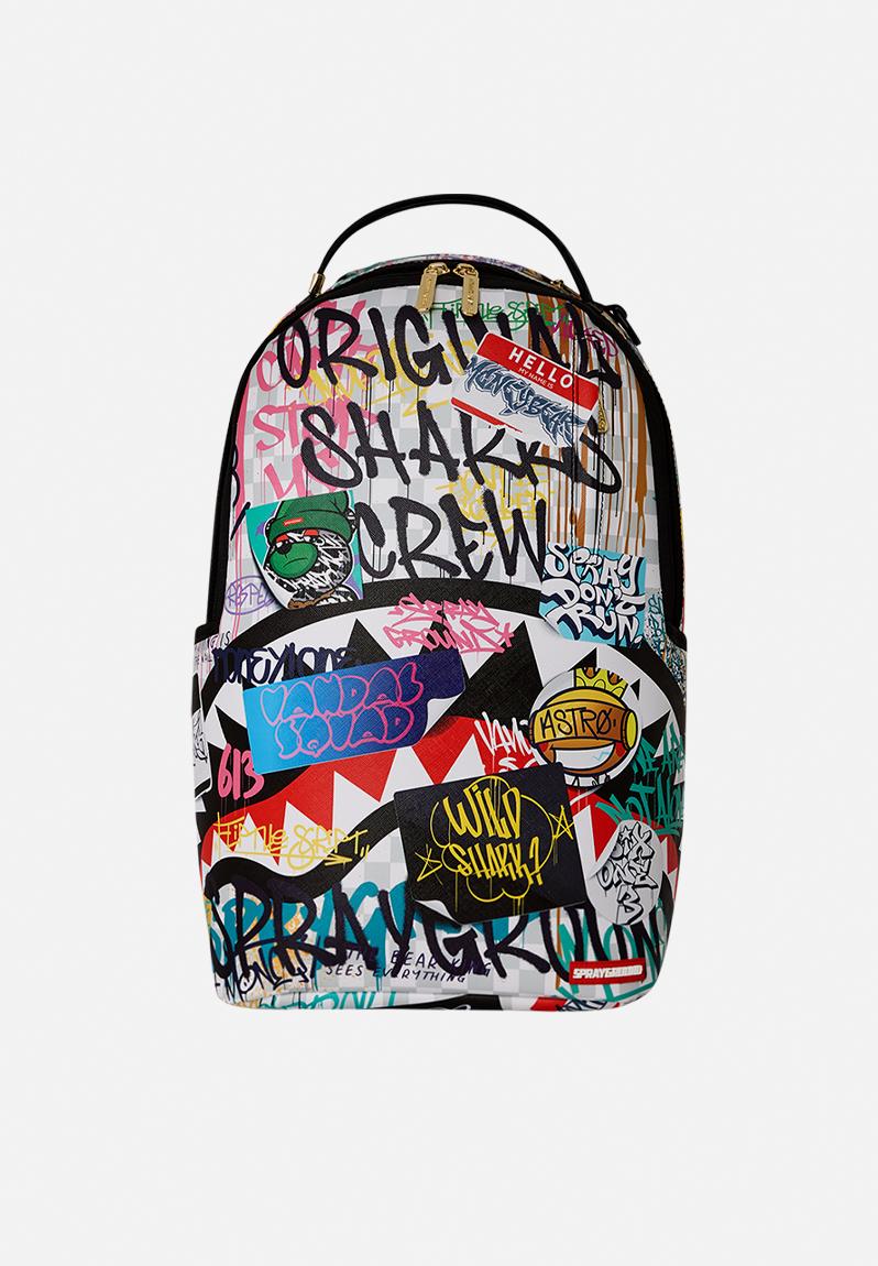 Sharks in Paris the rizz backpack bag-multi