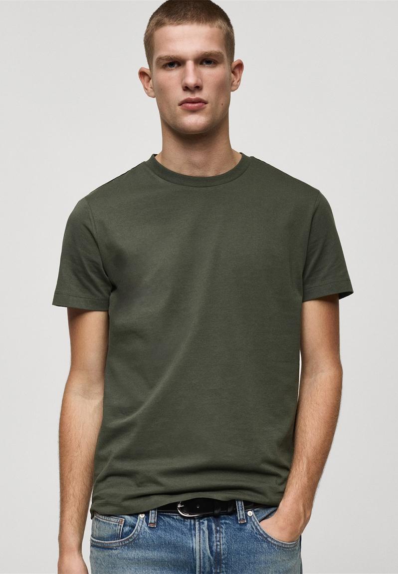 T-Shirt CHERLO - DARK GREEN1