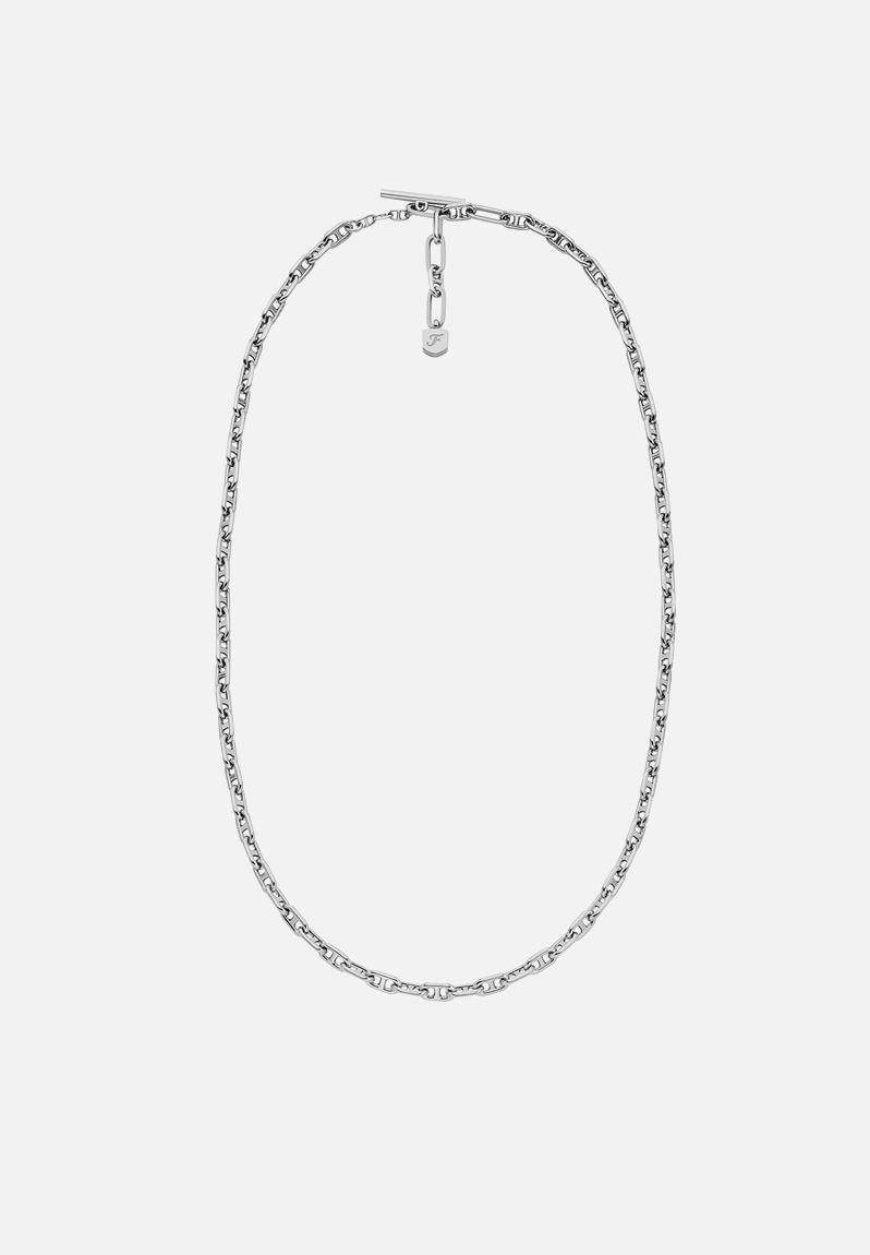Heritage chain necklace- silver