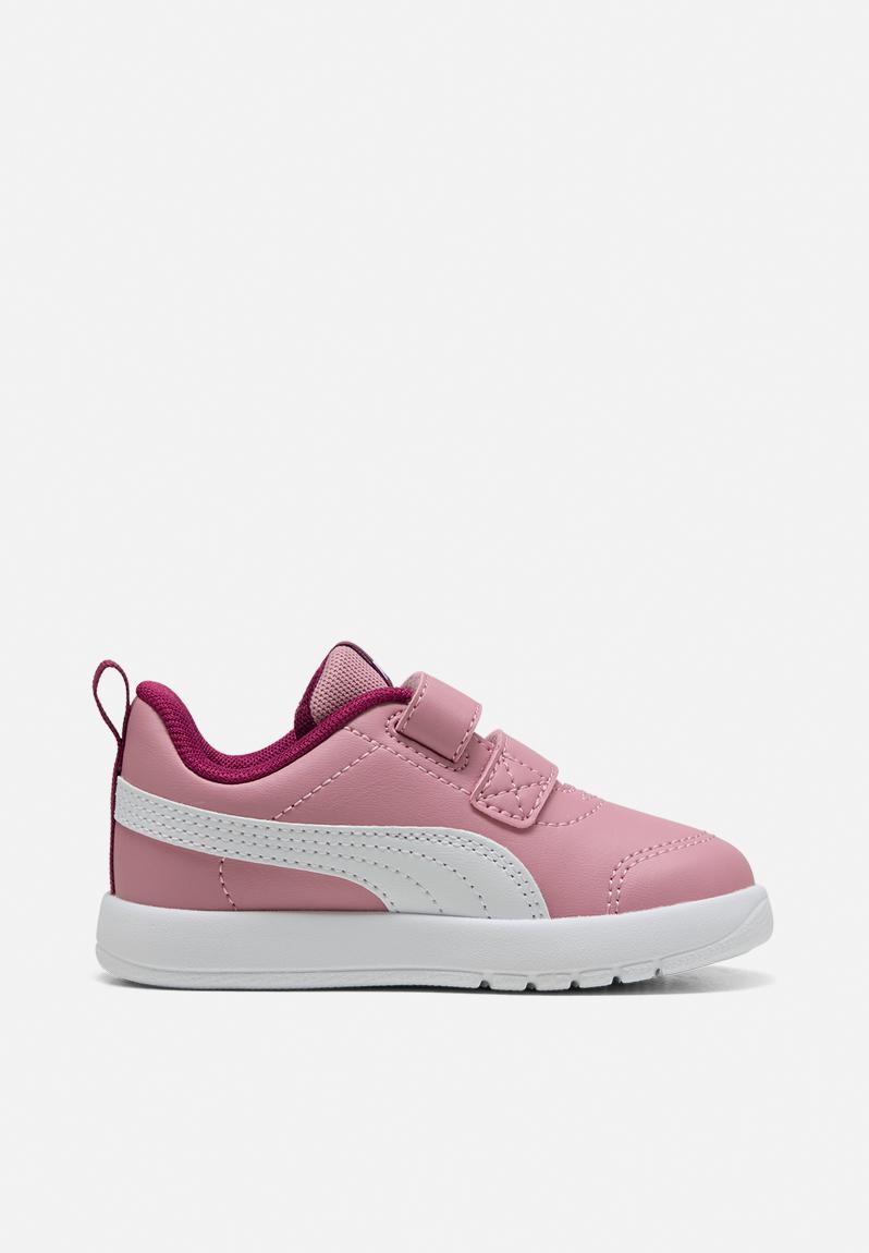 Courtflex v3 v inf-poised pink-puma white-berry PUMA Shoes ...