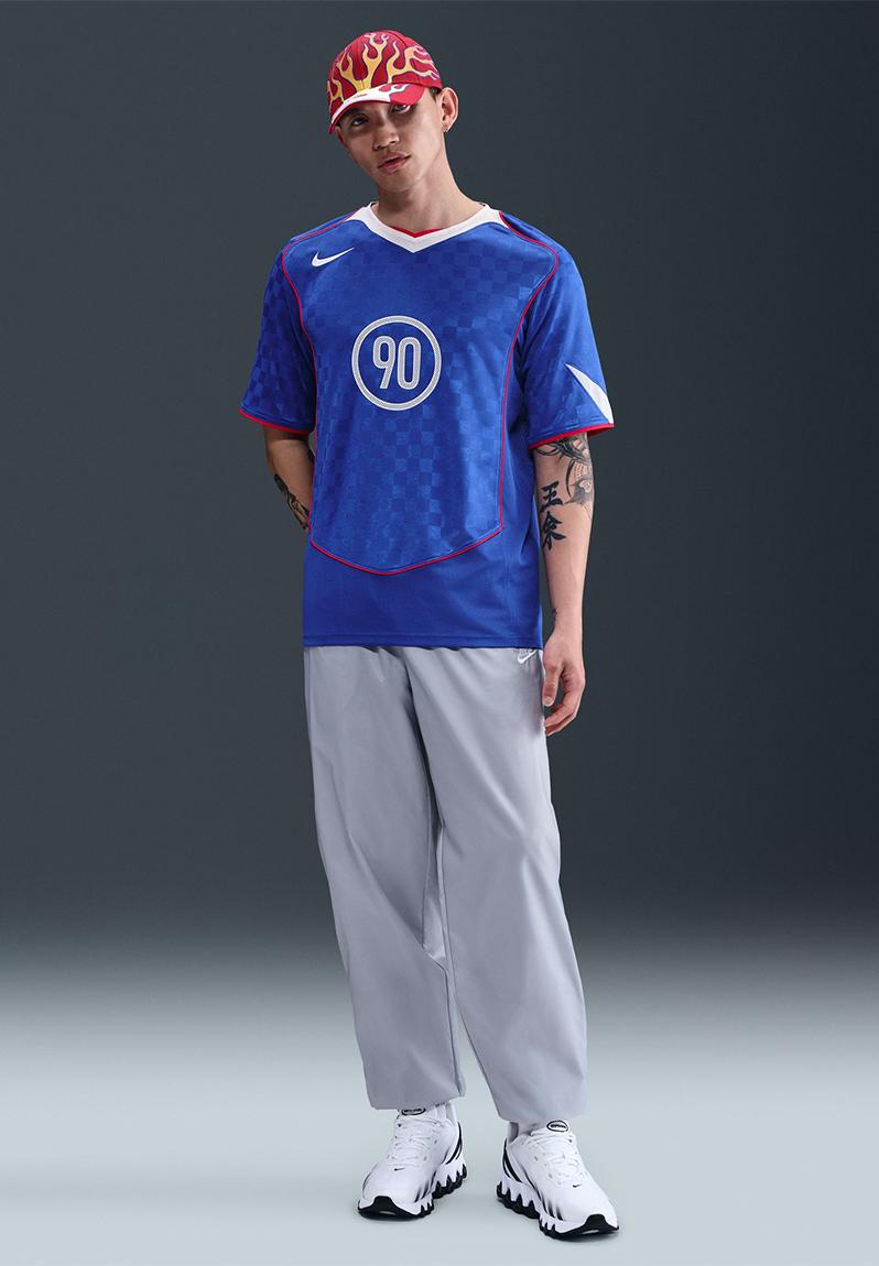 Nike Df T90 Energy Jsy 3 - Game Royal/White/Sport Red/White