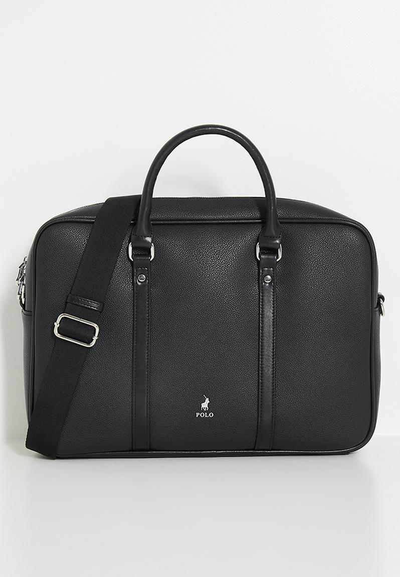 Lyon laptop case- black