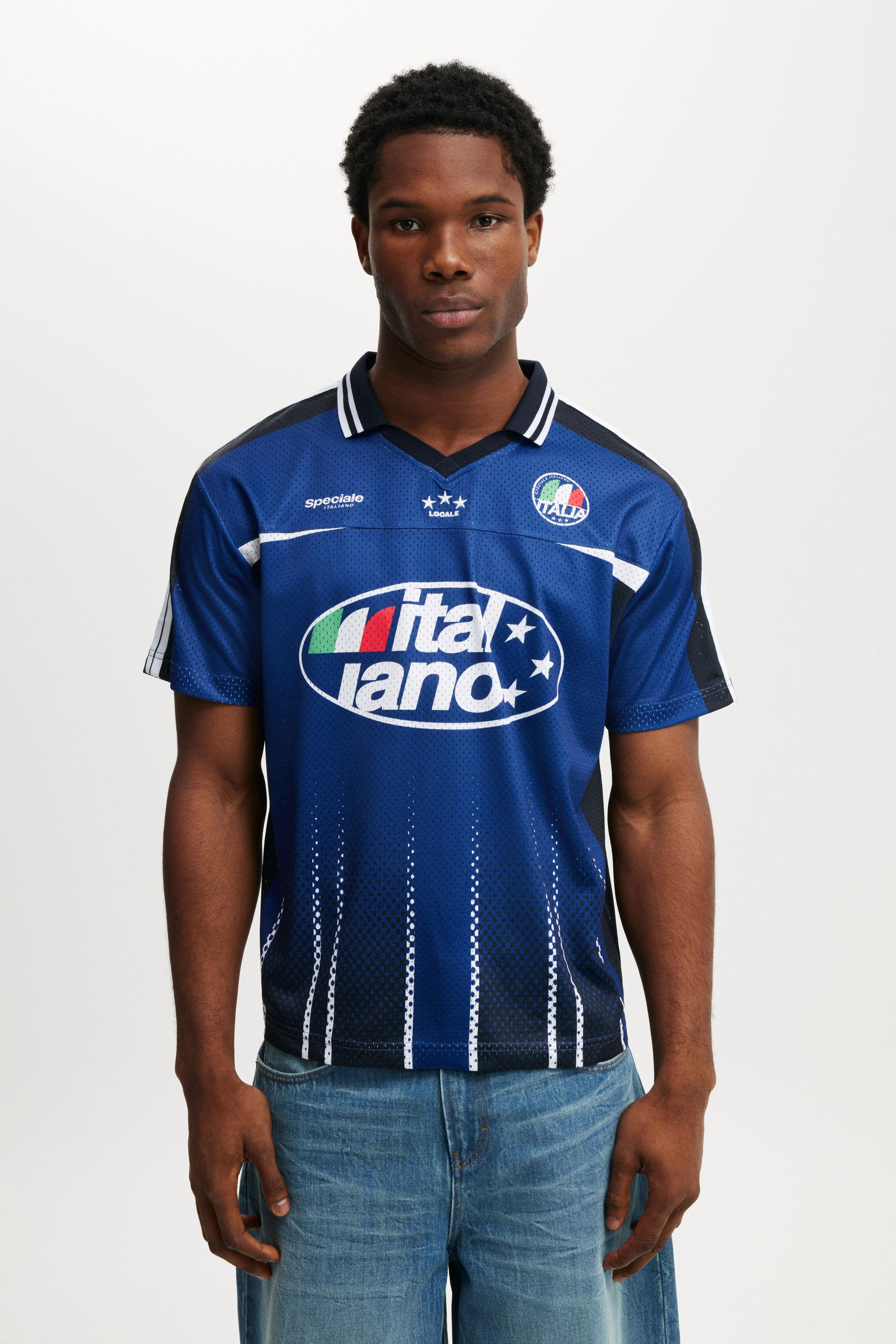 Soccer Jersey - Royal Blue/Speciale Intaliano