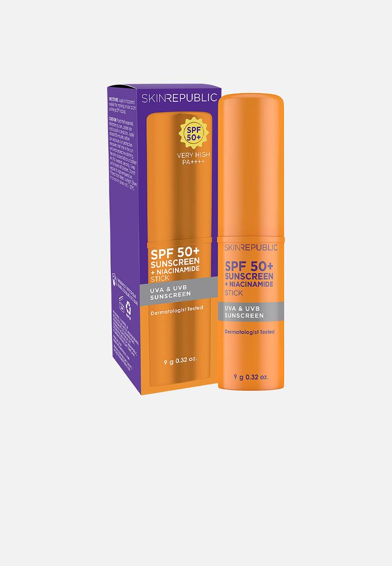 SPF 50+ Sunscreen + Niacinamide 5% Stick - 9g