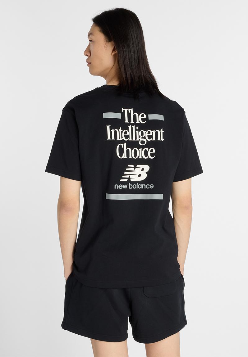Nb Athletics Intelligent Choice Tee - Black