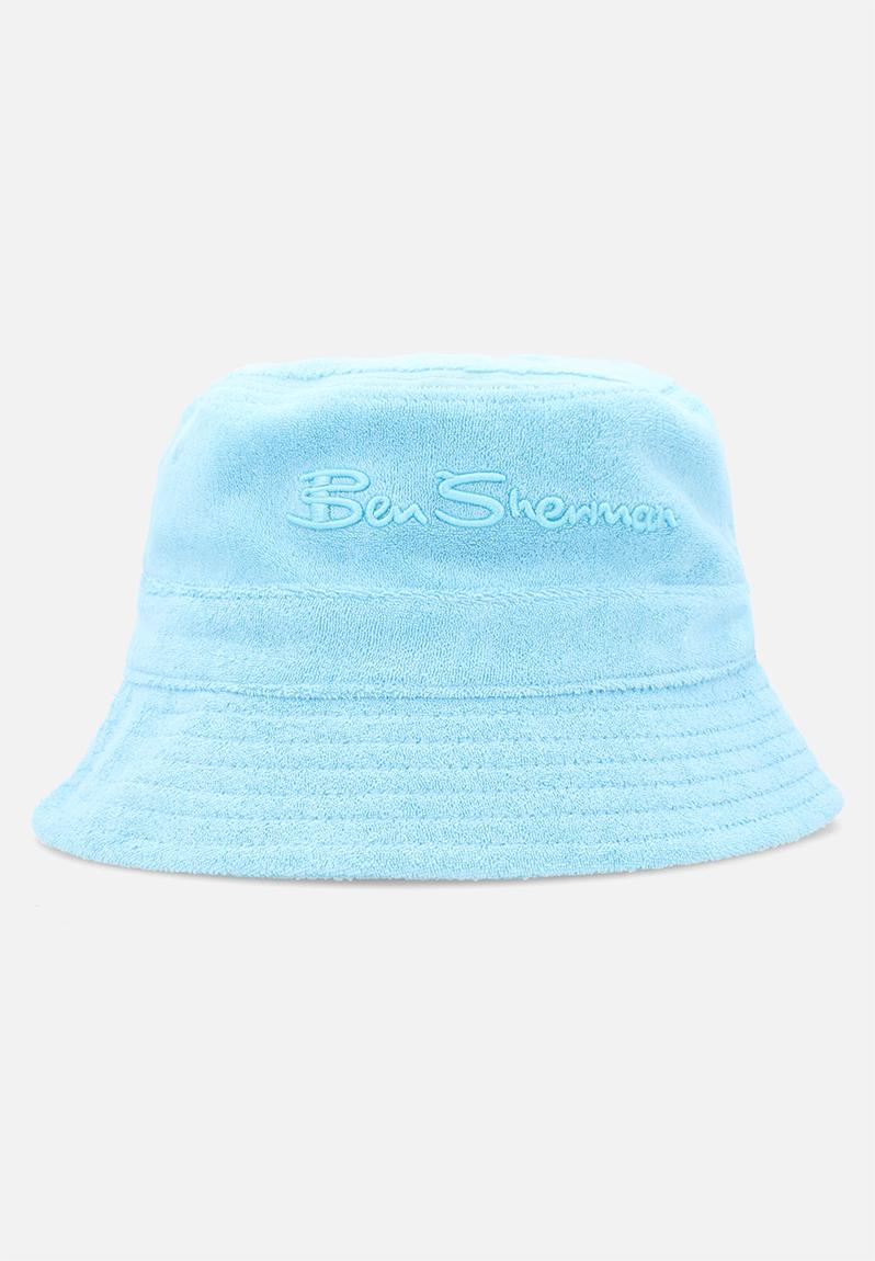Target Towelling Bucket Hat - Retro Blue