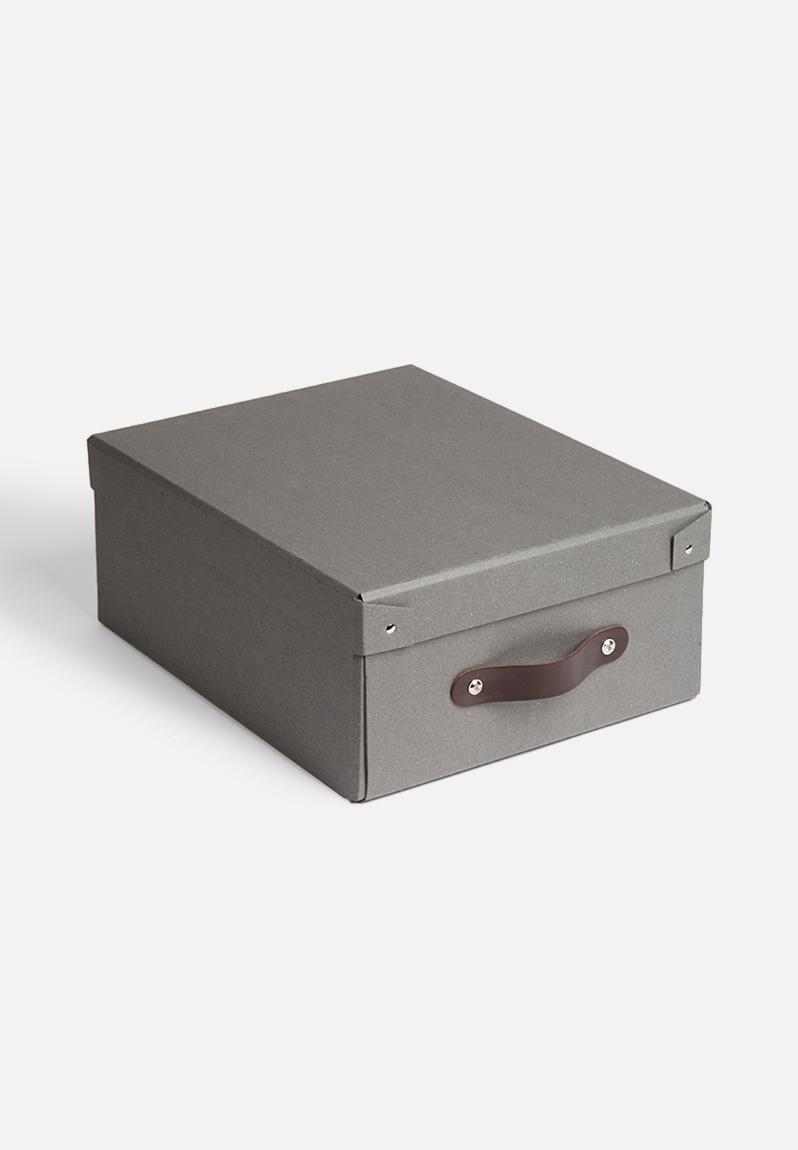 Alwin small flatpack storage box